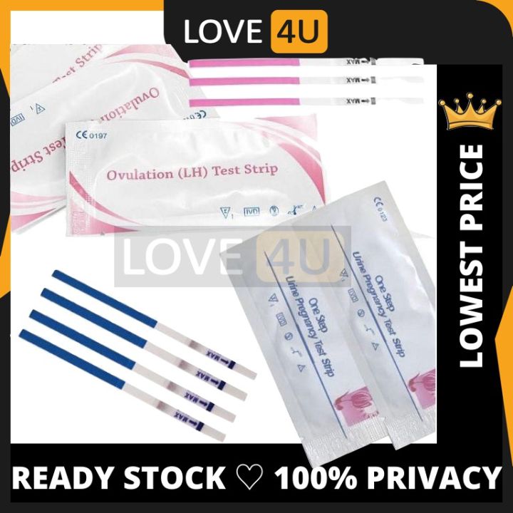 Pregnancy Test Ovulation Test Pregnant Hamil Ovulasi Strip With Urine 0342