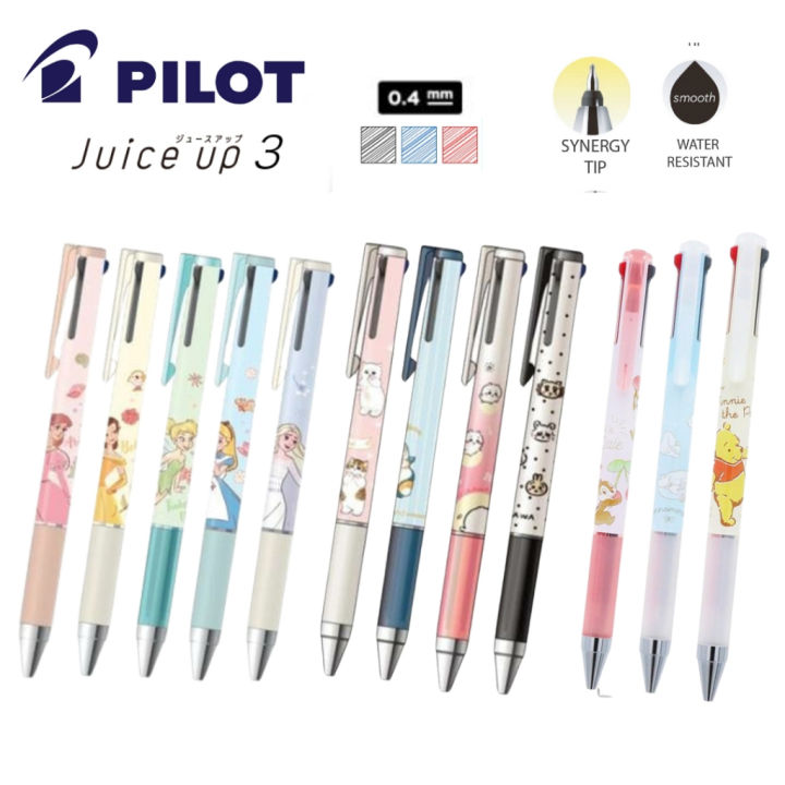 สินค้าใหม่!! ปากกาเจล PILOT JUICE UP 0.4 mm. 3 สีในแท่งเดียว หมึกสีดำ แดง น้ำเงิน Limited ...