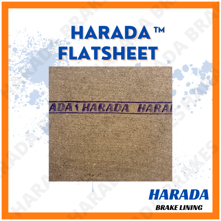 Harada™ Brake Lining - Flat Sheet by Harada Brakes | Lazada PH