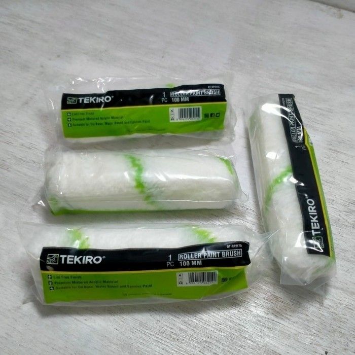 TEKIRO Refill Kuas Rol Kapal 4 INCH - Isi Ulang Bulu Roll Tekiro ...