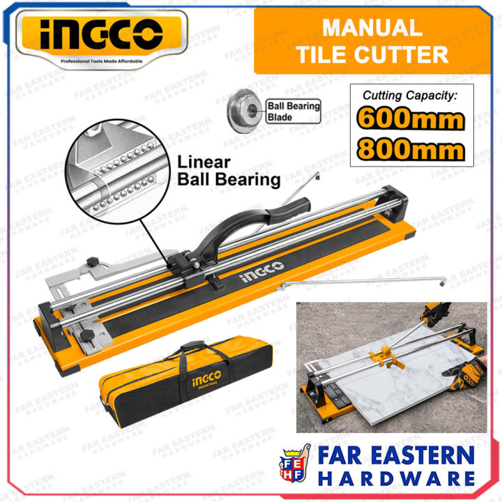 INGCO Manual Tile Cutter 600mm | 800mm HTC04600 | HTC04800AG INHT ...