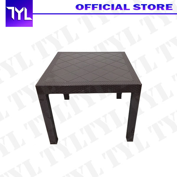 Dragon Rattan Table Plastic / Plastic Table / Lamesa / Monobloc ...