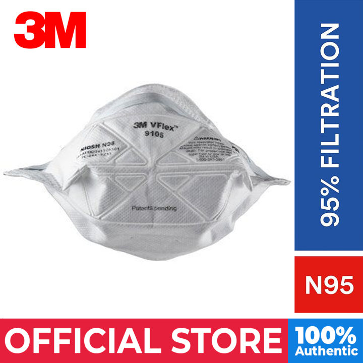 3M 9105 Respirator N95 Face Mask 1's | Lazada PH