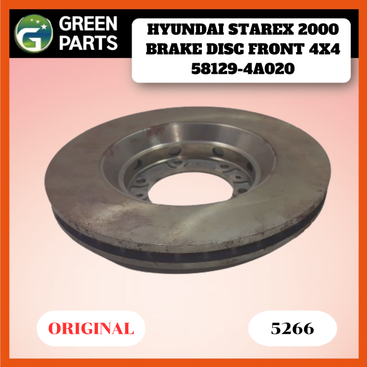 BRAKE DISC- ROTOR DISC FRONT FOR HYUNDAI STAREX 4WD MODEL 2000 ...