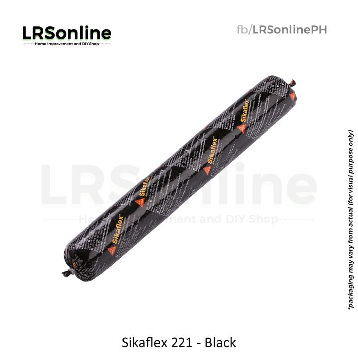 SIKAFLEX 221 PU Sealant Black | Lazada PH