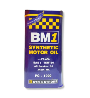 oli bm1 4t 15w-50 ukuran 1 liter original | Lazada Indonesia