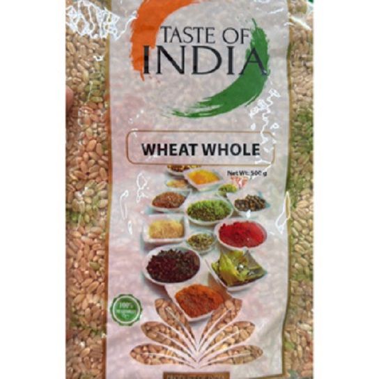 Taste of India Whole Wheat Seeds/Grains - Gehu/Gehoon 500g 100% Pure ...