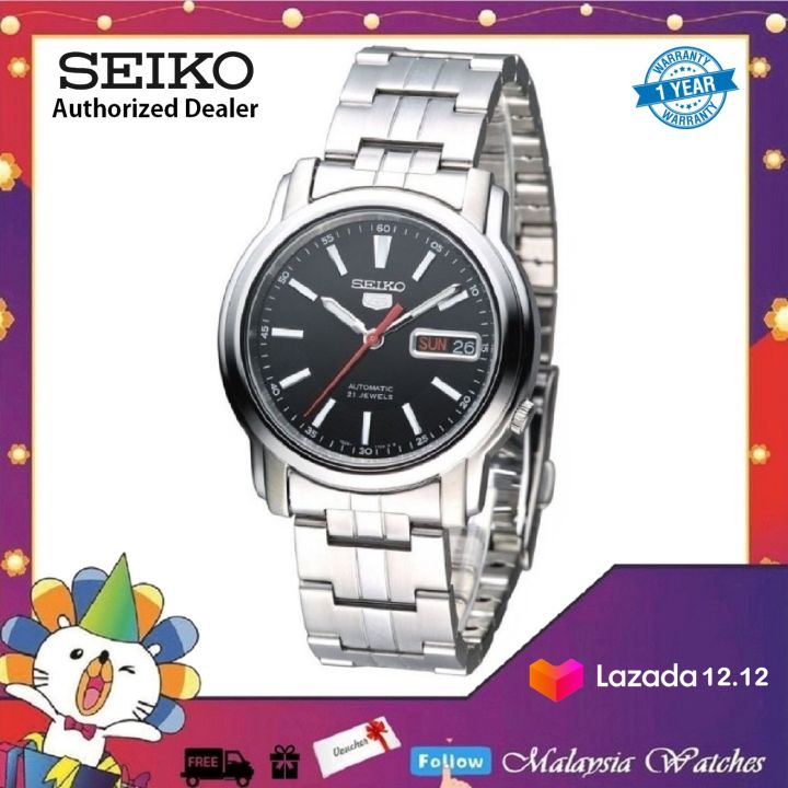 Seiko 5 SNKL83K1 Automatic Stainless Steel Bracelet Gents Watch | Lazada