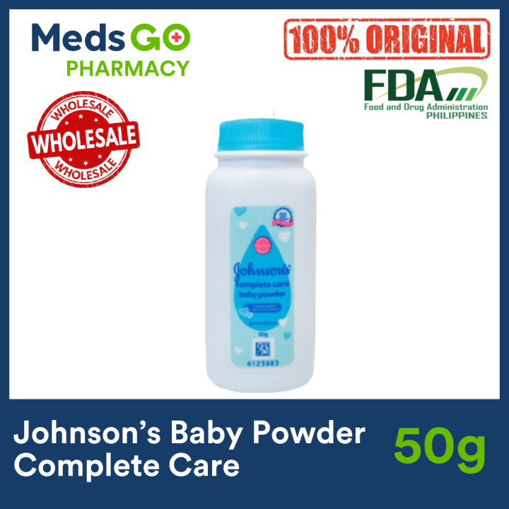 JOHNSON'S Baby Powder COMPLETE CARE Baby Powder 50g | Lazada PH