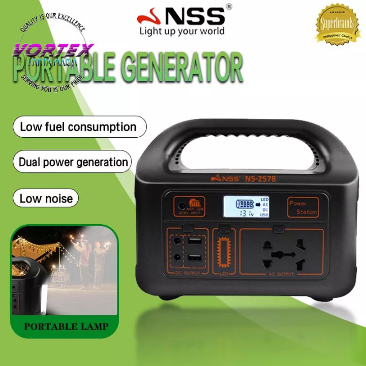 NSS PORTABLE POWER STATION NS-2578 AC/DC | Lazada PH