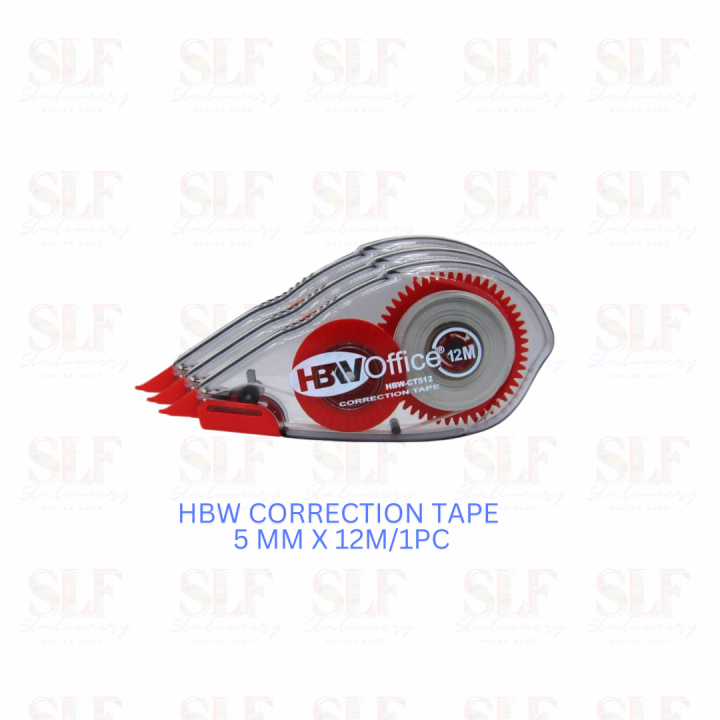 HBW CORRECTION TAPE 5MM X 12M | Lazada PH