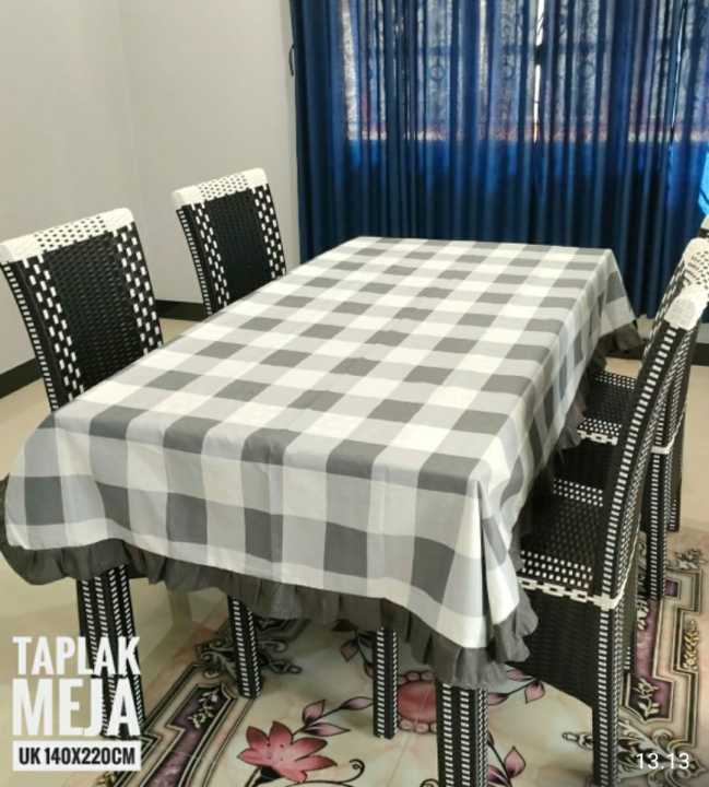 TAPLAK MEJA HOME MADE BEST SELLER MOTIF BUNGA KOTAK ASTETIk | Lazada ...