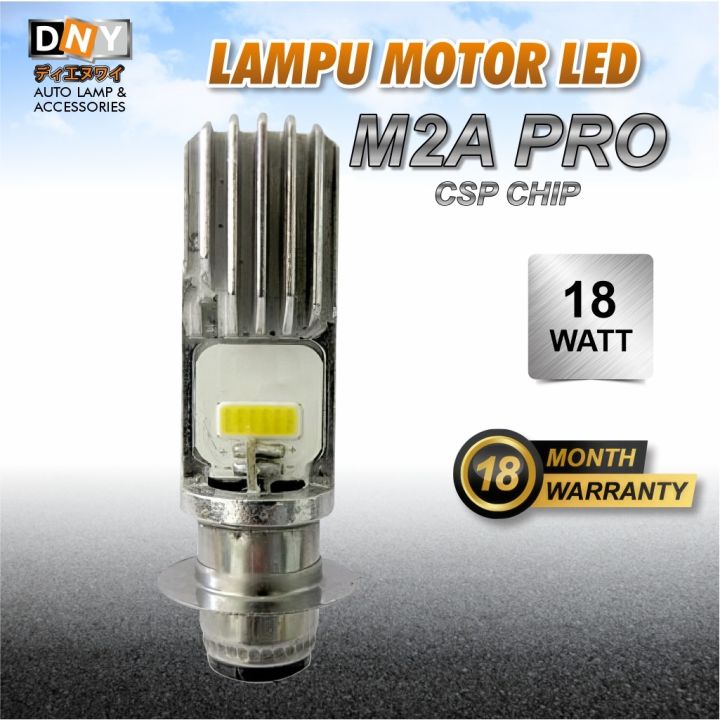 Lampu LED Motor M2A PRO H6 AC DC Motor Bebek Matic Lampu Putih | Lazada Indonesia