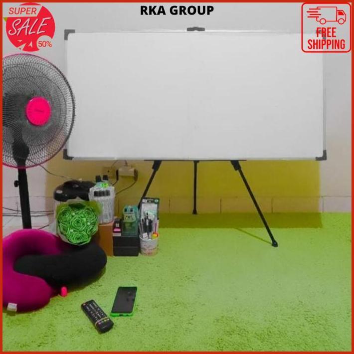 Standing Papan Tulis White Board / Stand Whiteboard Terbaik Dikelasnya ...