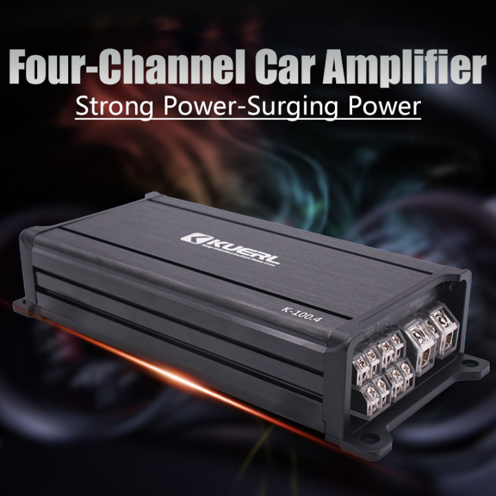 Class D Digital Amplifier High-Power Amplifier Car Audio Modification 4 ...