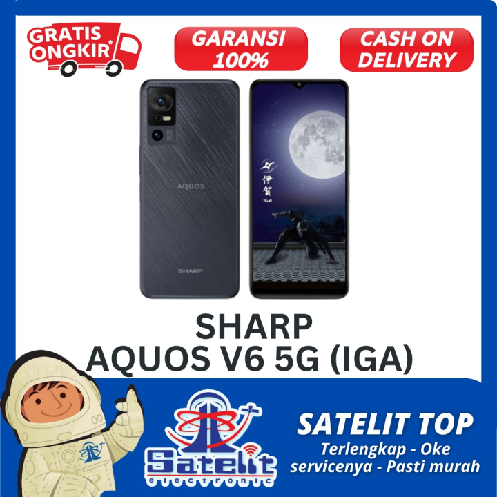 SHARP Aquos V6 5G (IGA) 4GB/128GB Garansi Resmi | Lazada Indonesia