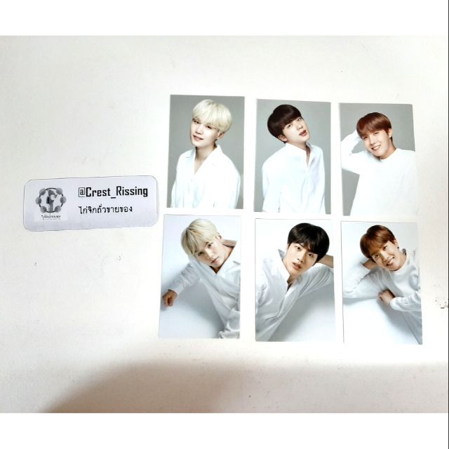 [BTS] VT × BTS การ์ด THINK YOUR TEETH Black & White version ดำและขาว ชู ...