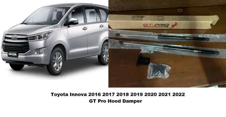 Toyota Innova 2016 2017 2018 2019 2020 2021 2022 GT Pro Hood Damper ...
