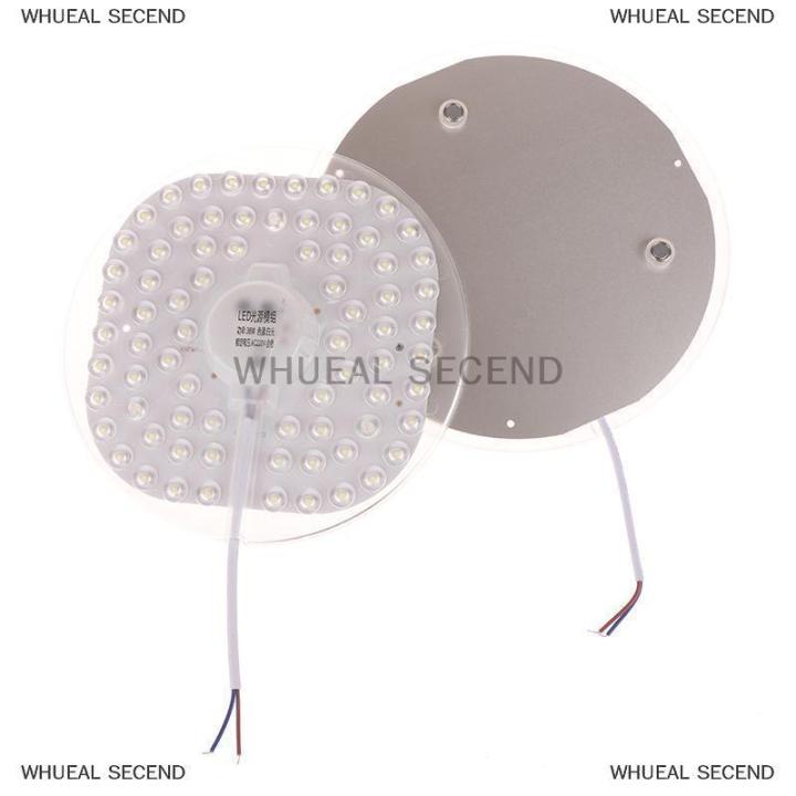 WHUEAL2 1 Set Magnetic Suction LED Panel Circle Ring Light 12W 18W 24W ...