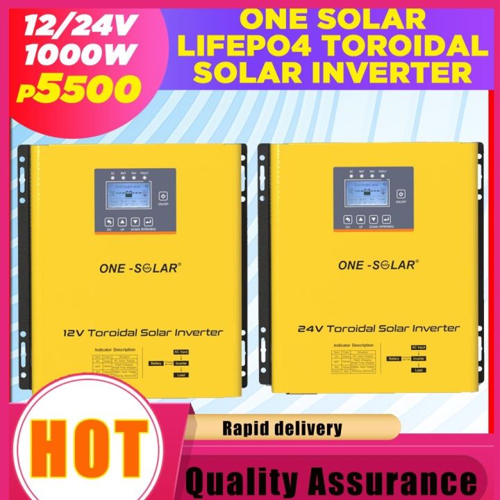 Asver 71 One Solar Inverter 12V1000W - Off Grid Toroidal Inverter not ...