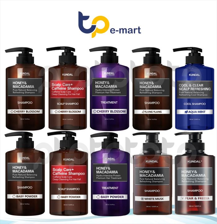 KUNDAL Hair Shampoo/ Scalp Care & Caffeine Shampoo 500ml / Hair ...