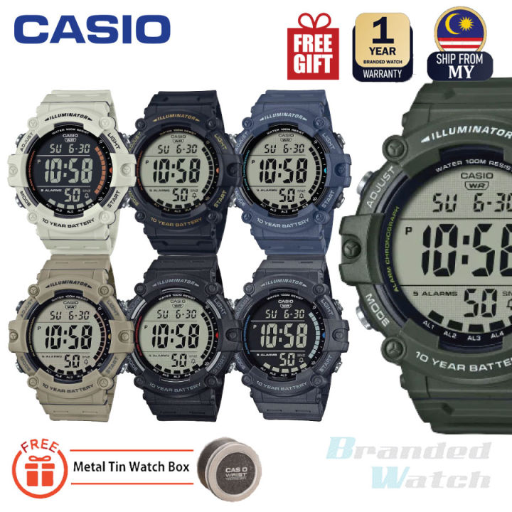 [ORIGINAL + 1YR WARRANTY] CASIO DIGITAL GENT'S AE-1500WH SERIES AE ...