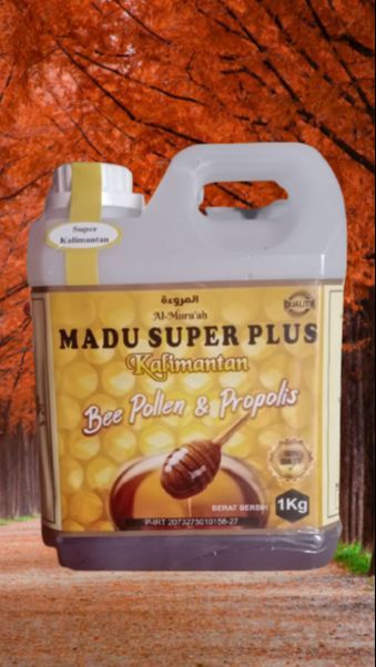 Madu Super Kalimantan 1kg Bee Pollen dan Propolis Al-Muru'ah | Lazada ...