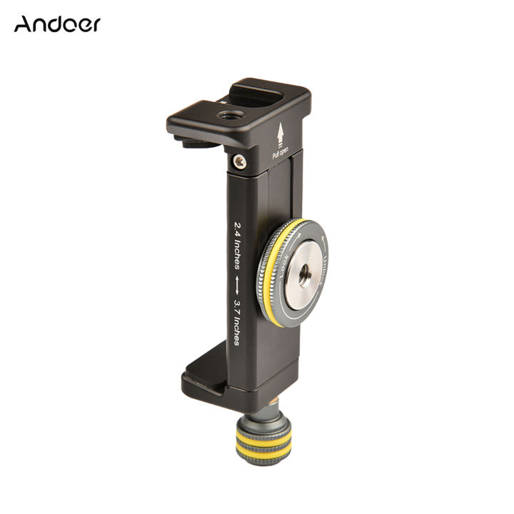 Andoer Smartphone Holder Clamp Tripod Mount with Standard Arca Swiss ...