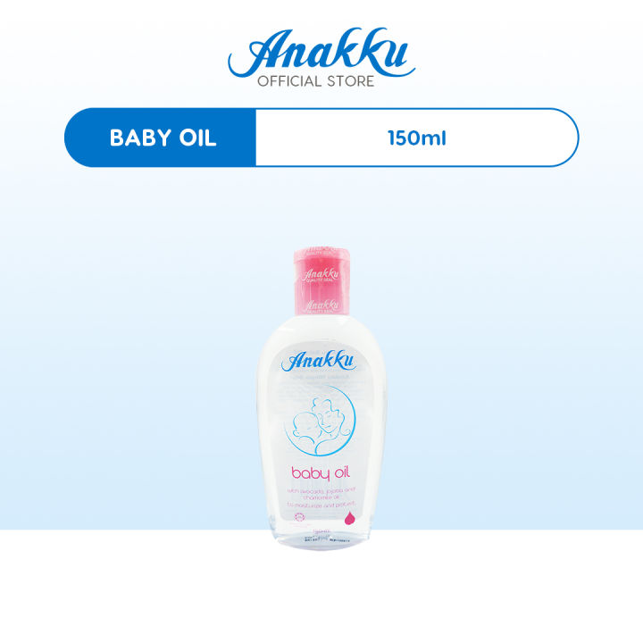 Anakku Baby Oil Moisturizing150ml with Avocado Jojoba & Chamomile Oil ...