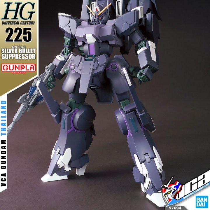 ⭐️ BANDAI GUNPLA HIGH GRADE UNIVERSAL CENTURY HGUC HG 1/144 SILVER ...