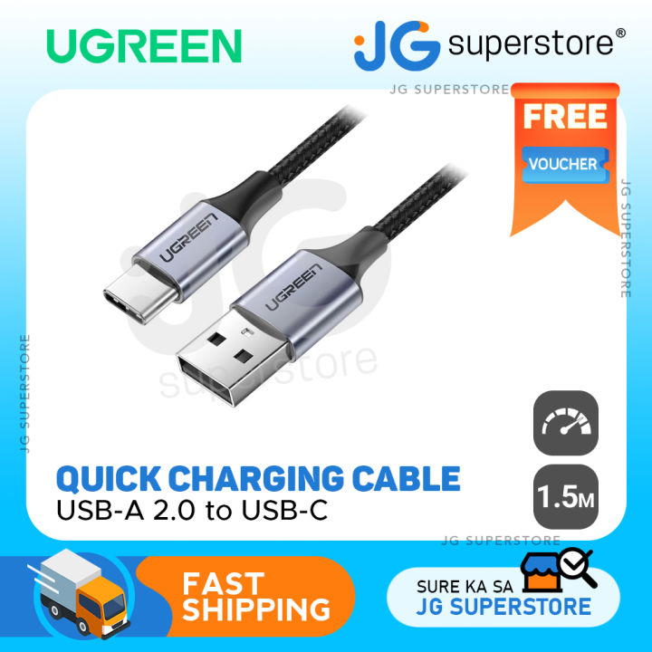 UGREEN USB-A 2.0 to USB-C Cable with Tinned Copper Core and Multiple ...