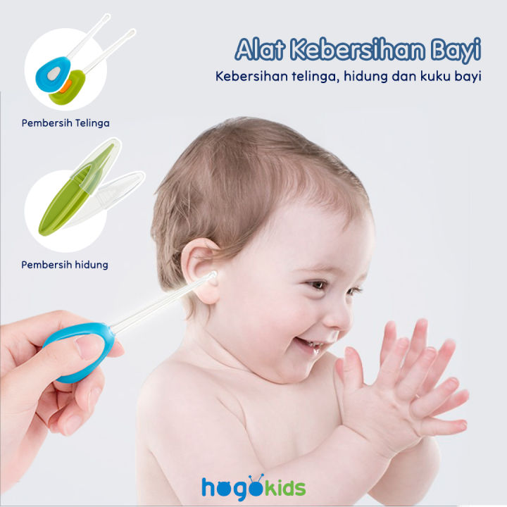 HOGOKIDS Alat Kebersihan Telinga dan Hidung bayi yang aman | Lazada Indonesia