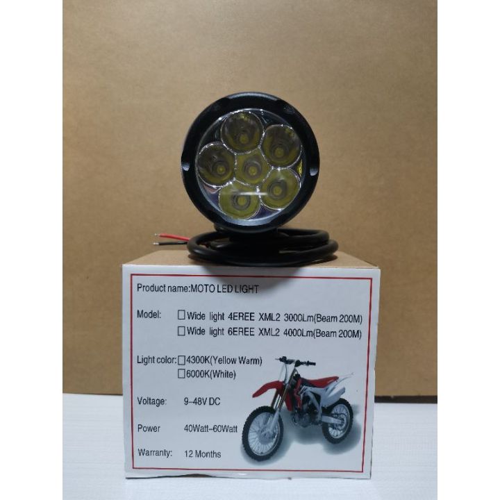 Moto Led Light (6Led) | Lazada PH
