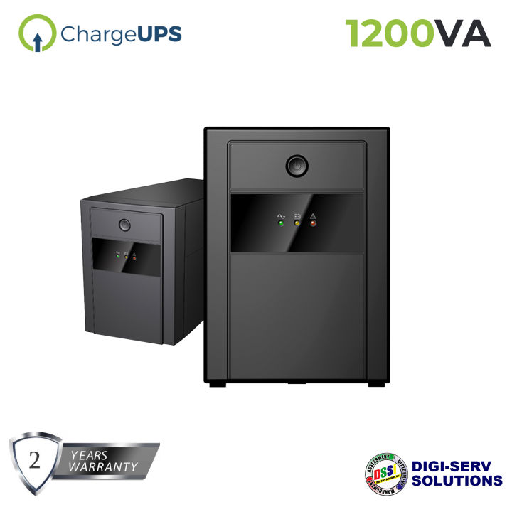ChargeUPS Light 1200VA / 600W Line-Interactive UPS | Lazada PH