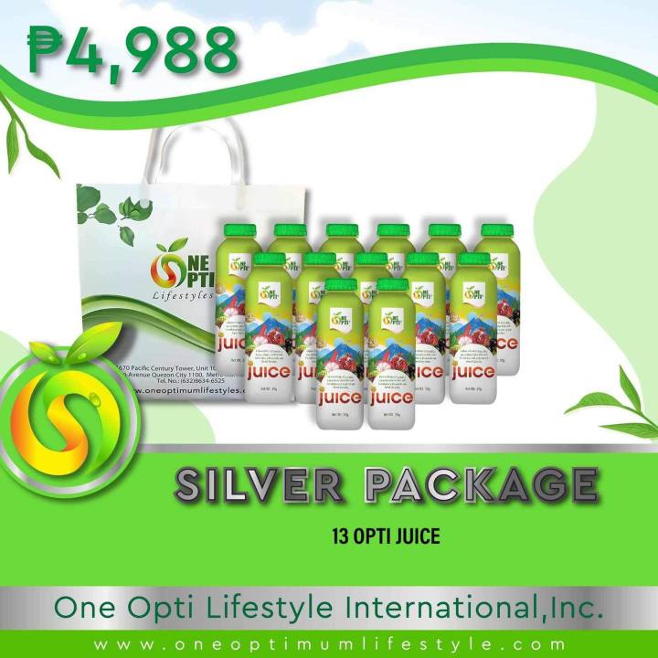Free Membership 13 bottles One Opti Juice Herbal Drink 100% Original 1 ...