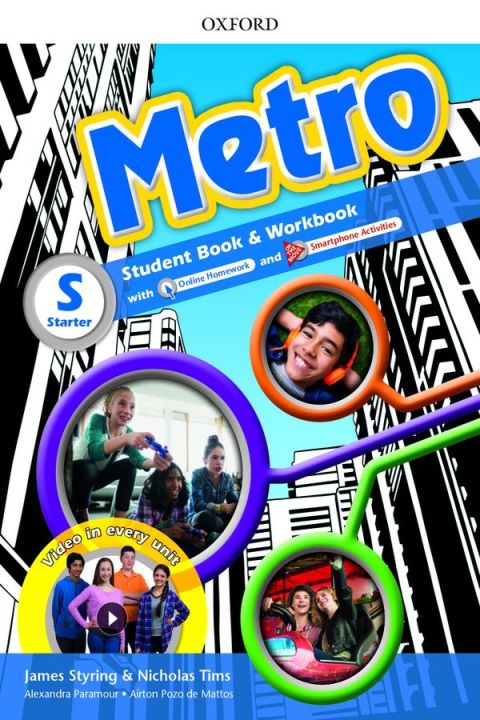 Se ed (ซีเอ็ด) Metro Starter Student Book and Workbook Pack (P ...
