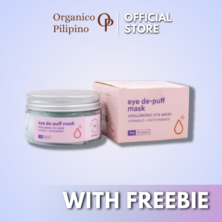 Puff and Bloom Eye De-Puff Mask De Puff Hyaluronic Eye Mask Vitamin C ...