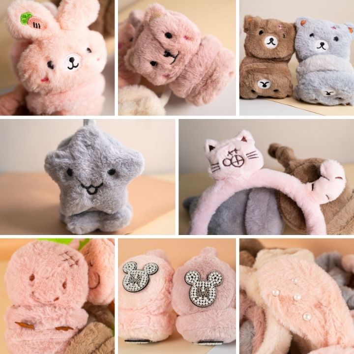 Earmuff Penutup Telinga Bayi Anak Karakter Bunny Kelinci Bear Beruang ...