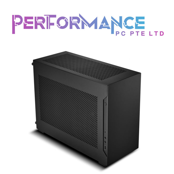 Lian-Li A4H2O A4H20 A4 H20 with PCI-E 4.0 Riser Silver/Black Case (1 ...