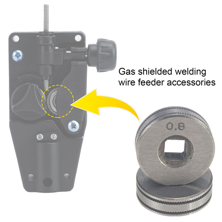 Convenient Wire Feed Roller Smooth Surface Metal Compact Durable Wire ...