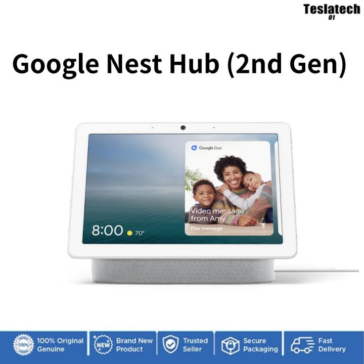 （Ready Stock）Google Nest Hub (2nd Gen) Smart Home Speaker with Google ...