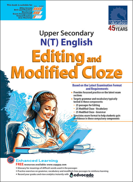 Upper Secondary N(T) English Editing and Modified Cloze | Revision ...