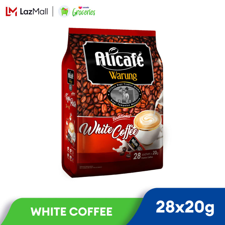 Alicafe Warung Traditional White Coffee 20g x 28s | Lazada