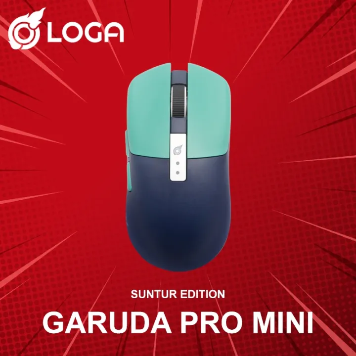 เมาส์เกมมิ่งไร้สาย LOGA Garuda PRO Mini Wireless : SUNTUR Edition ...