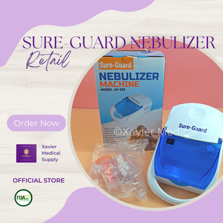 SURE-GUARD Nebulizer Machine Retail (Sold per Unit) | Lazada PH