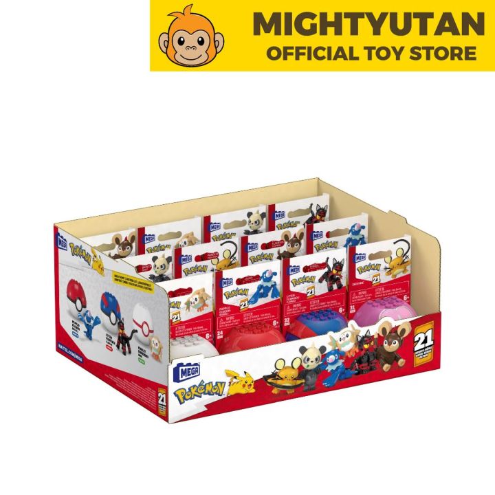 Mega Construx Pokemon Generations Poke Ball Collection Assorted Toys ...