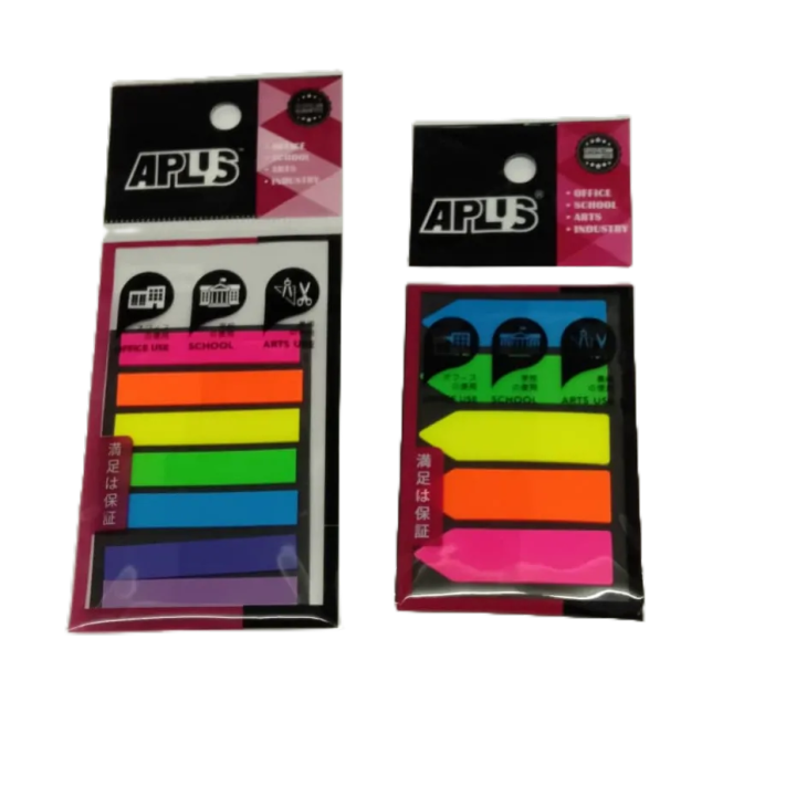 Aplus Film Index PP Sticker / Arrow Sticky Notes / Tape Flag | Lazada