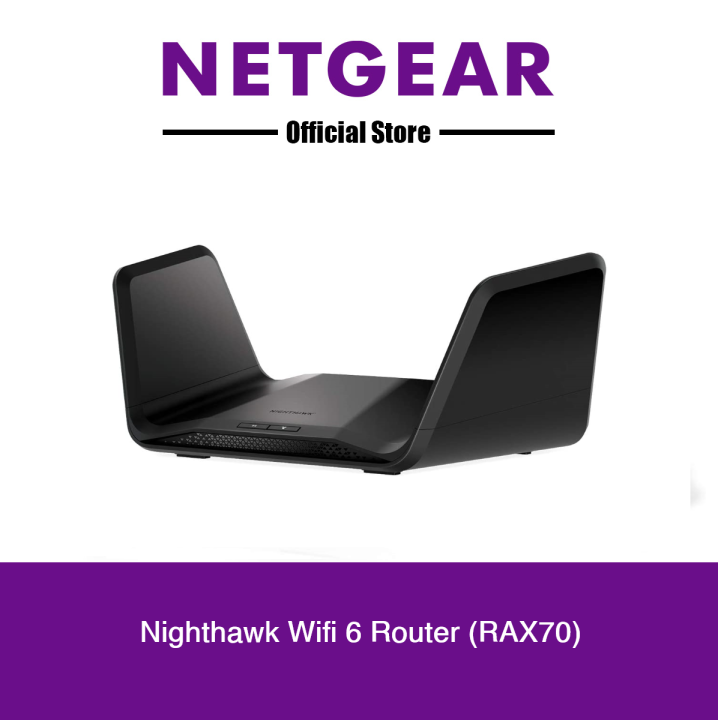 Nighthawk AX6600 8 Stream Tri-Band Wifi 6 Router(RAX70-100EUS) | Lazada PH