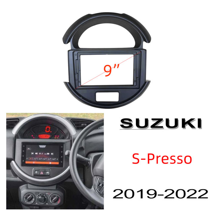 Honxun stereo panel android head unit player fascia 2din radio frame ...