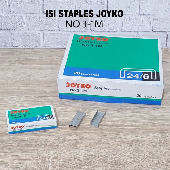 Isi Staples / Refill Staples Joyko No.3-1M | Lazada Indonesia
